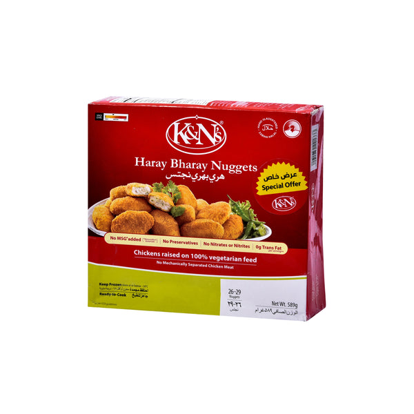 K&N Haray Bharay Nuggets 589 gm – Empress Market UAE